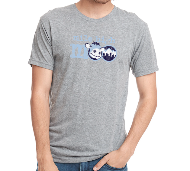 Mile High Moo shirt - Sweet Cow Ice Cream